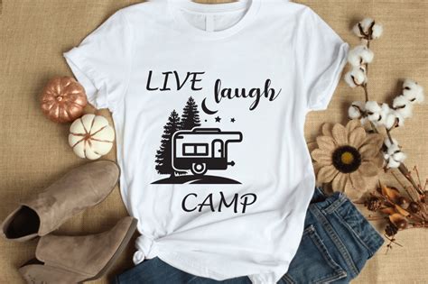 Live Laugh Camp Graphic By Smcreator · Creative Fabrica