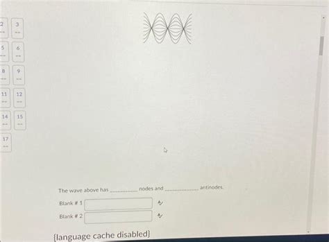 Solved 2 5 8 11 14 17 3 6 9 12 15 The Wave Above Has
