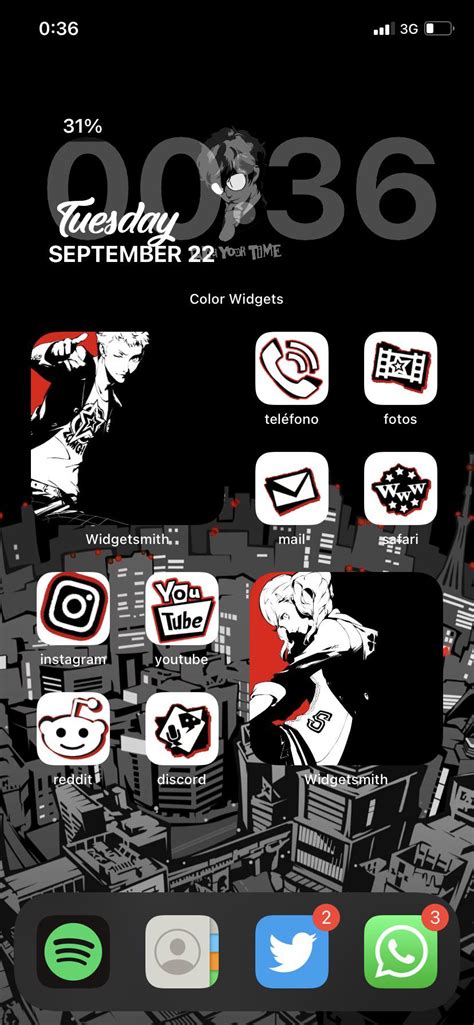 Persona 5 Theme Setup R Iossetups