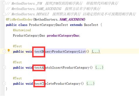 Java测试方法控制执行顺序 FixMethodOrder Star灬木子李 博客园