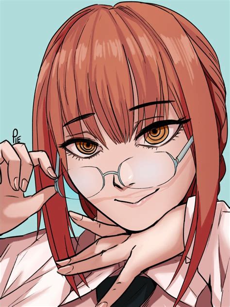 Автор Kobayashi MaiDragon Makima Chainsaw Man Megane