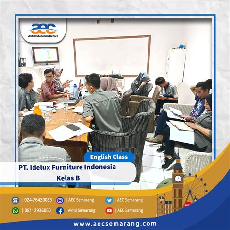 Sinergi Aec Semarang Dan Pt Idelux Furniture Indonesia Dalam Program