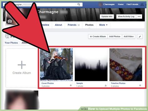 5 Ways To Upload Multiple Photos To Facebook Wikihow
