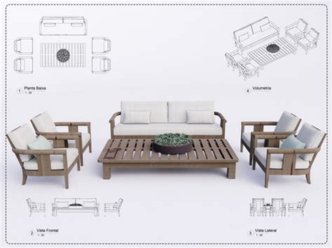 Set Garden Revit 01 High Quality Revitimport