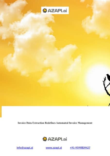 Invoice Data Extraction Redefines Automated Invoice Managementdocx