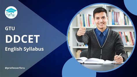 Gtu Ddcet English Syllabus