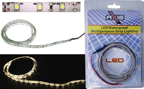 LED Flexible Waterproof Strip Light Metre Warm White Volt Boat Parts And Marine