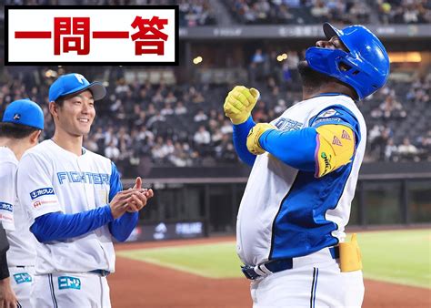 【一問一答】レイエス 今季エスコン初本塁打 ホームの大観衆にゴリラパフォーマンス披露 道新スポーツ Doshin Sports