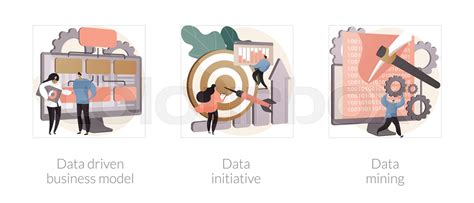 Data Analytics Abstract Concept Vector Illustrations Stock Vector Colourbox