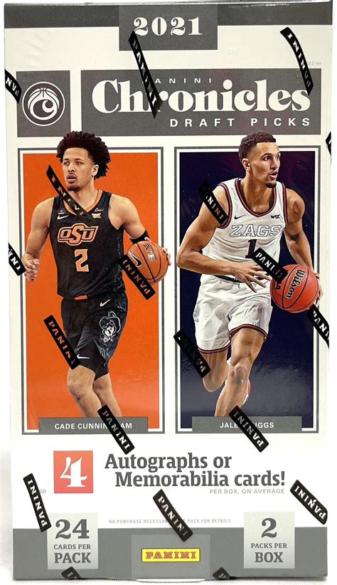 Panini Chronicles Draft Picks Basketball Hobby Box DA Card World