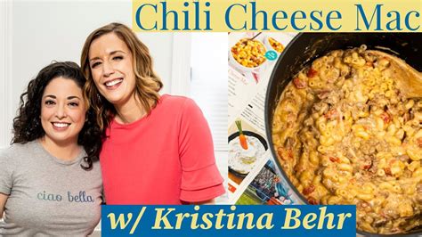 Chili Mac Recipe W Kristina Behr Cara Di Falco Caras Cucina