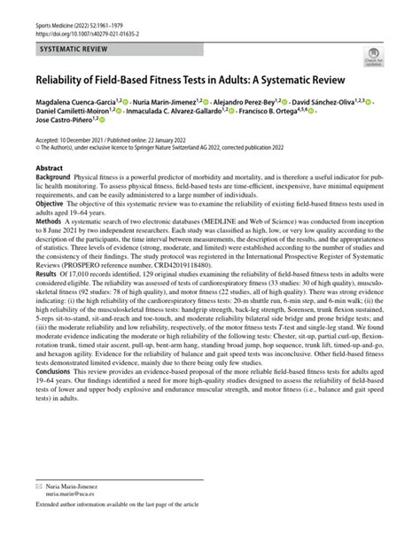 Research Pdf Systematic Review Statistical Analysis