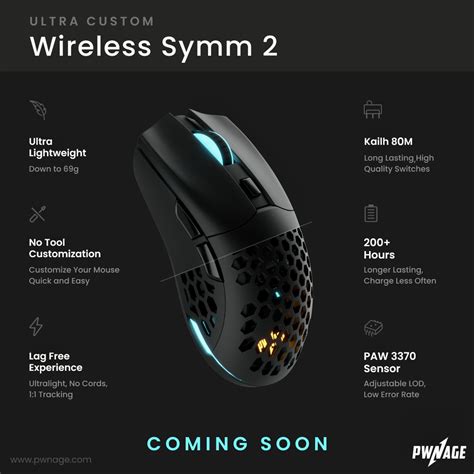 Pwnage Ultra Symm 2 Wireless 3370 Preview Mouse Pro