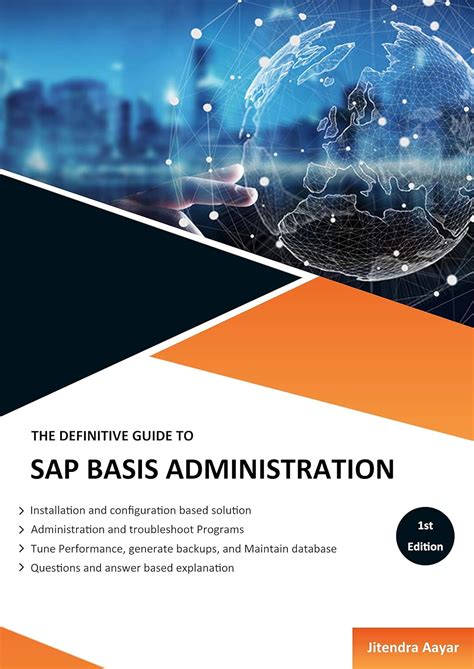 The Definitive Guide To SAP BASIS ADMINISTRATION By Jitendra Aayar Aayar Jitendra Amazon