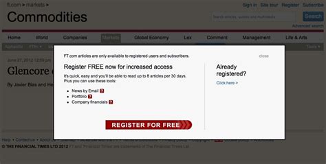 Paywall Design Pattern Example At Ft 8 Of 20