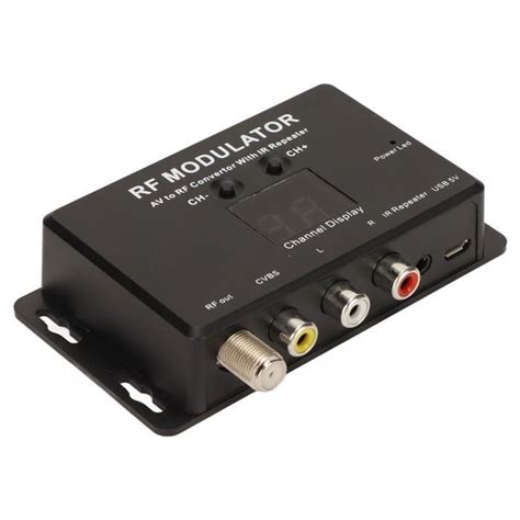Gototop Mini Modulateur Rf Modulateur Rf Convertisseur Av Vers Rf
