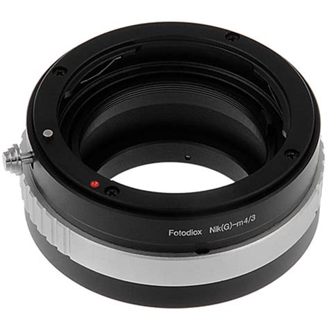 Fotodiox Adapter Nikon F Mount G Type Lens To Mft Micro Four Thirds