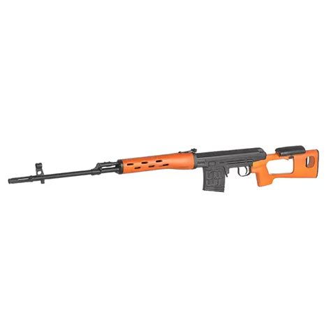 Réplica Del Rifle De Francotirador Swd Spring Madera Real Snow Wolf