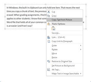 Convert Images To Text With OneNote Technology For Academics