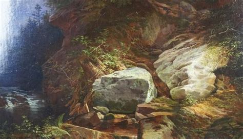 Lot Francis Daniel Devlan American 1835 1870 Landscape 1864 Oil On Canvas 25 1 2 X 30 In