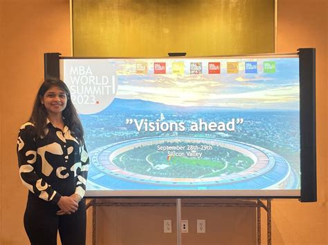 Deepanshi Bansal On Linkedin Mbaworldsummit2023 Siliconvalley Babsoncollege Visionsahead
