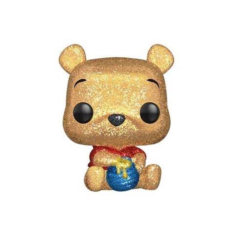 Disney Pop Vinyl Figure Diamond Glitter Seated Winnie The Pooh
