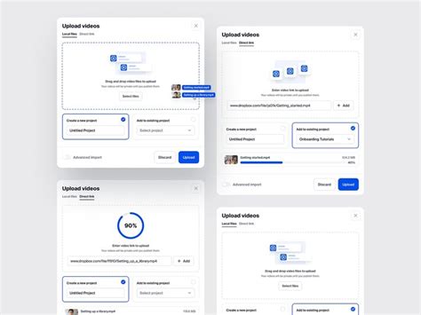 File Upload Modal — Untitled Ui In 2025 Dashboard Design Template Web App Design Uploads