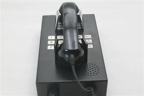 Customized Jail Telephone Rugged Vandal Prison Phones Display Vandal