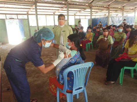 လိပ်သိုမြို့တွင် ကိုဗစ် ၁၉ရောဂါကာကွယ်ဆေးအား ၈ ကြိမ်မြောက် ထိုးနှံပေး Information And Public