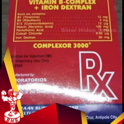 Jual Doping Ayam Injeksi Complexor 3000 Import Shopee Indonesia