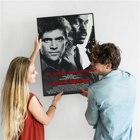 Quadros decorativos Filme Máquina Mortífera MadeiraMadeira