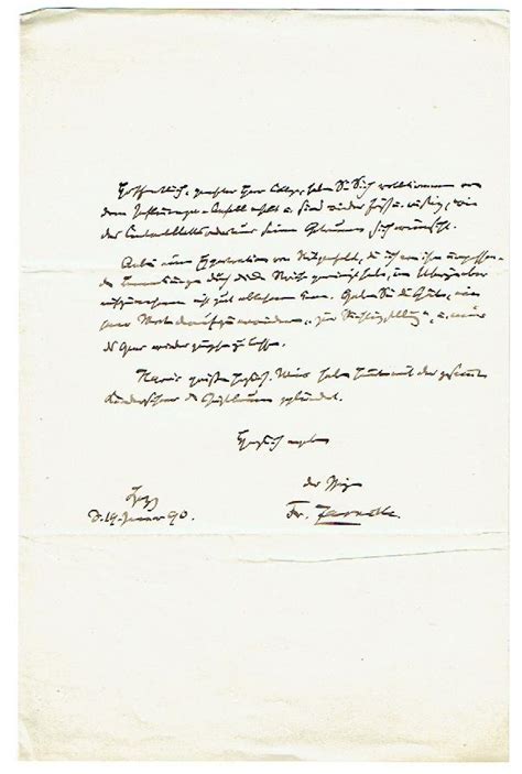 1 Eigenh Brief Mit U Und 6 Eh Postkarten Mit U Meist Fr Zarncke