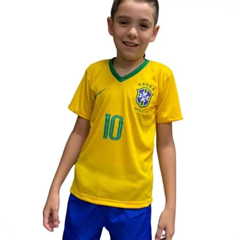 Blusa Brasil Feminina E Masculina Camisa 10 Neymar Jr Parcelamento