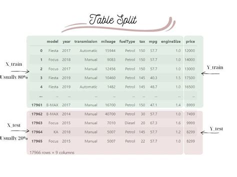 Train Test Split In Python A Step By Step Guide With Example For