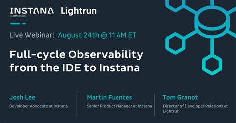 Josh Lee On Linkedin Learn About The Outcome When Instana And Lightrun Join Forces In This New