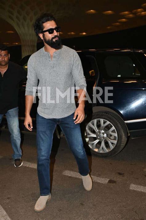 Mrunal Thakur Vicky Kaushal And Ananya Panday Turn Up In Casuals At