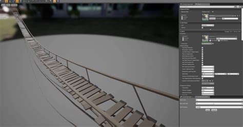 Shader Based Animated Bridge In Unreal Engine