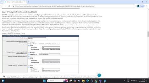 Prevent Email Spoofing Cisco Community