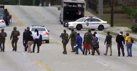Swat Team Rescues Hostages Ends Bank Standoff