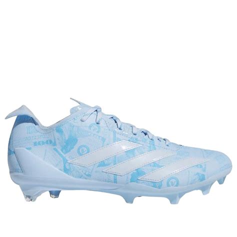 Adidas Adizero Electric Ii Cleats Currency Neutral Glow Blue Jq3981