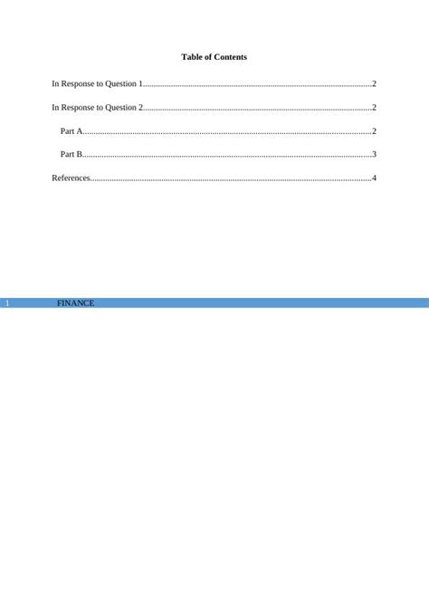 Finance And Formula Solution 2022