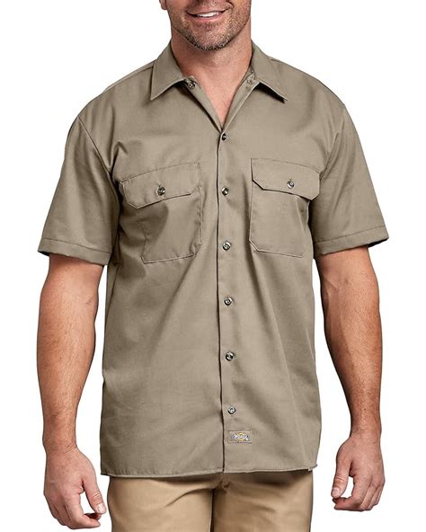Dickies Mens Short Sleeve Two Tone Work Shirt
