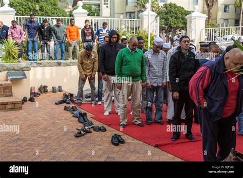 African Muslims Praying
