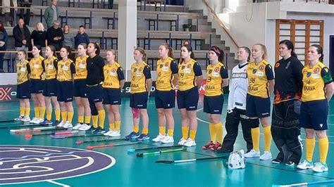 Rubene” Vien Trešajā Periodā Tiek Galā Ar Fk Ķekava” Florbols