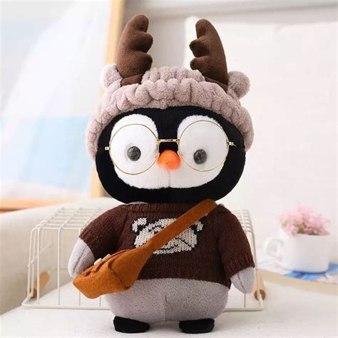 Adorable 12 Penguin Plushie 8 Outfits Penguin Plush Etsy