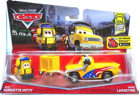 World Of Cars Présentation Du Personnage Jeff Gorvette Pitty