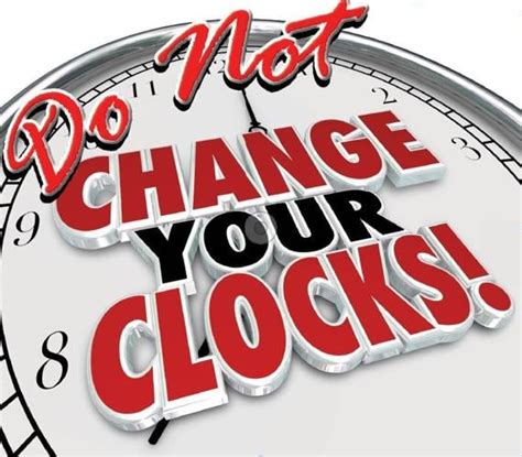 Daylight Saving Time Does Not Apply Here