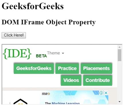 Html Dom Iframe オブジェクト ウェブページに他のページを埋め込むための便利なツール Itチュートリアル