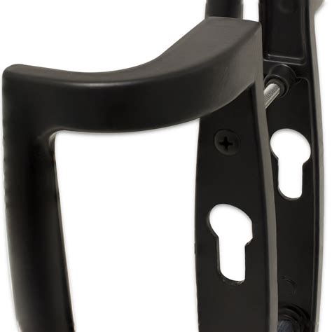 UPVC Fuhr Sliding Patio Door D Handle Mm Inline Lever Pair Set PZ Black EBay