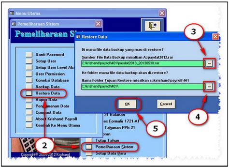 Bagaimana Cara Restore Data Dari Data Backup